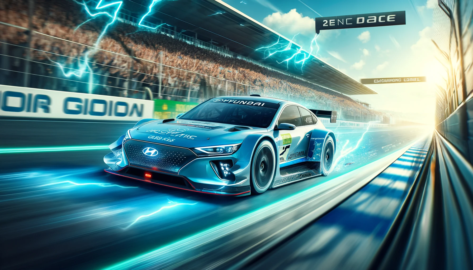 Hyundai's Electric Speedster Hits the Racetrack - All About English Mastery