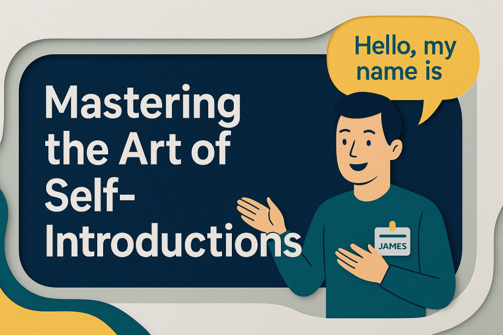 Mastering Self-Introductions in English for Beginners - All About ...