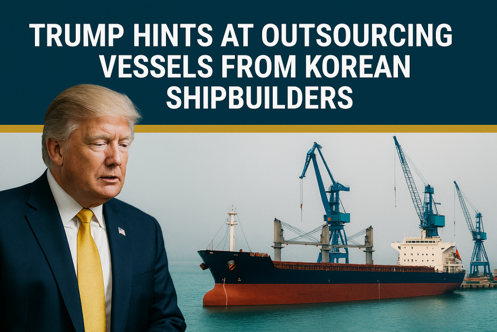 Trump Suggests Using Korean Shipbuilders: Pros and Cons - All About ...