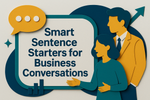 10 Smart Sentence Starters for Business Conversations - All About ...