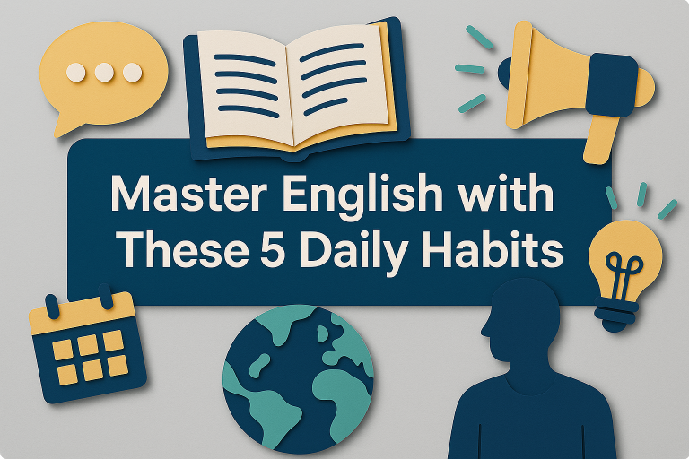 Master English Daily Habits – Even If You're Busy - All About English ...