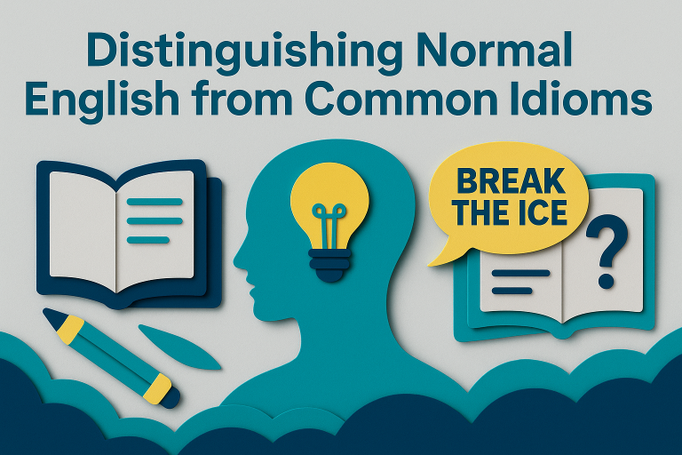 Distinguishing Normal English from Common Idioms - All About English ...
