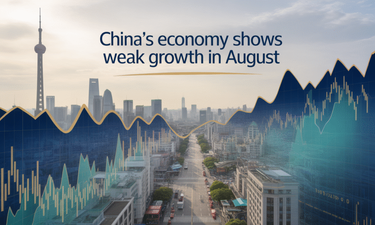 China weak growth shows in August 2025 economy - All About English Mastery