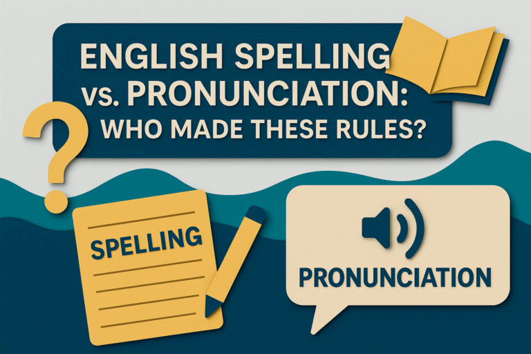 English Spelling vs. Pronunciation: Who Made These Rules? - All About ...