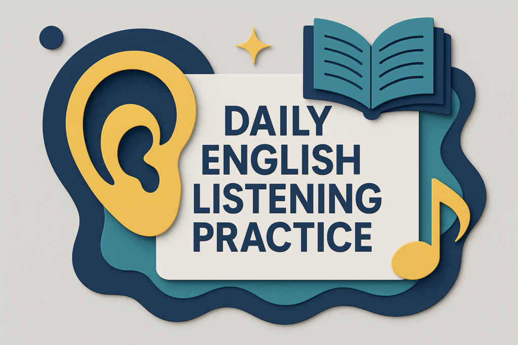 Daily English Listening Practice: Tune Your Ears with This Training ...