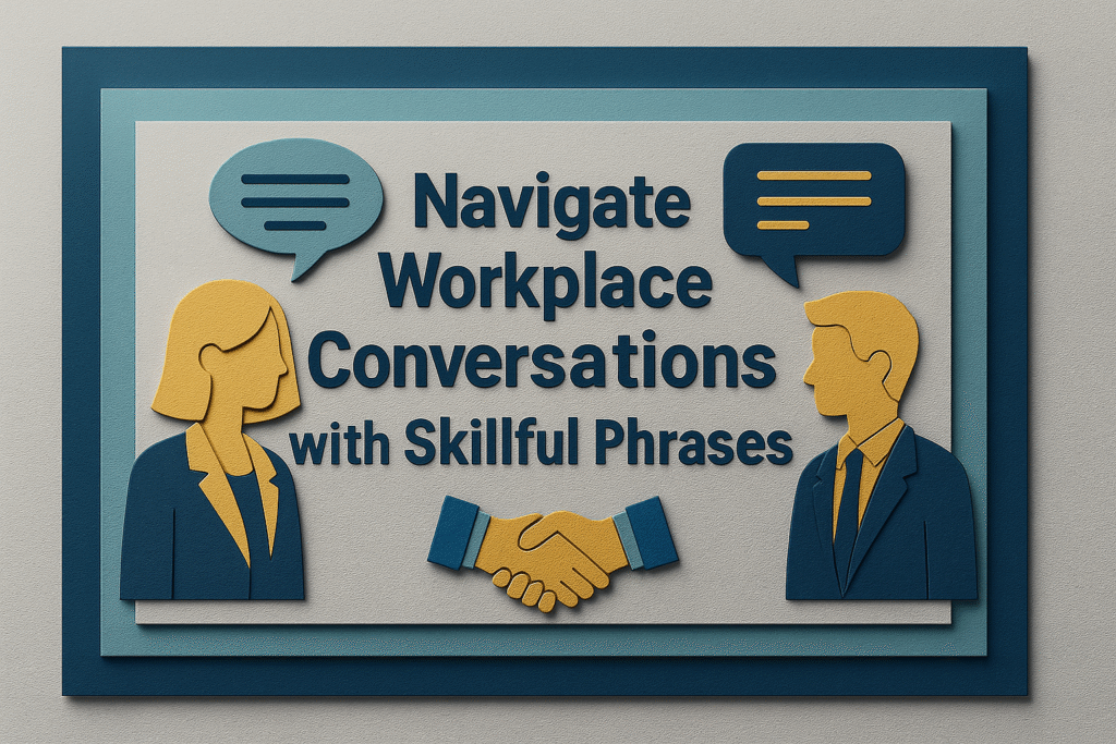 Navigate Workplace Conversations with Skillful Phrases - All About ...