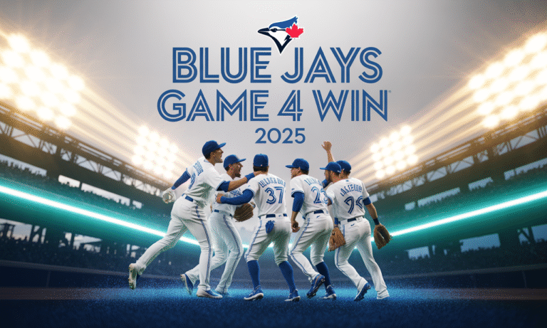 Blue Jays Game 4 win 2025 Game 4 win 2025 – why it matters - All About ...
