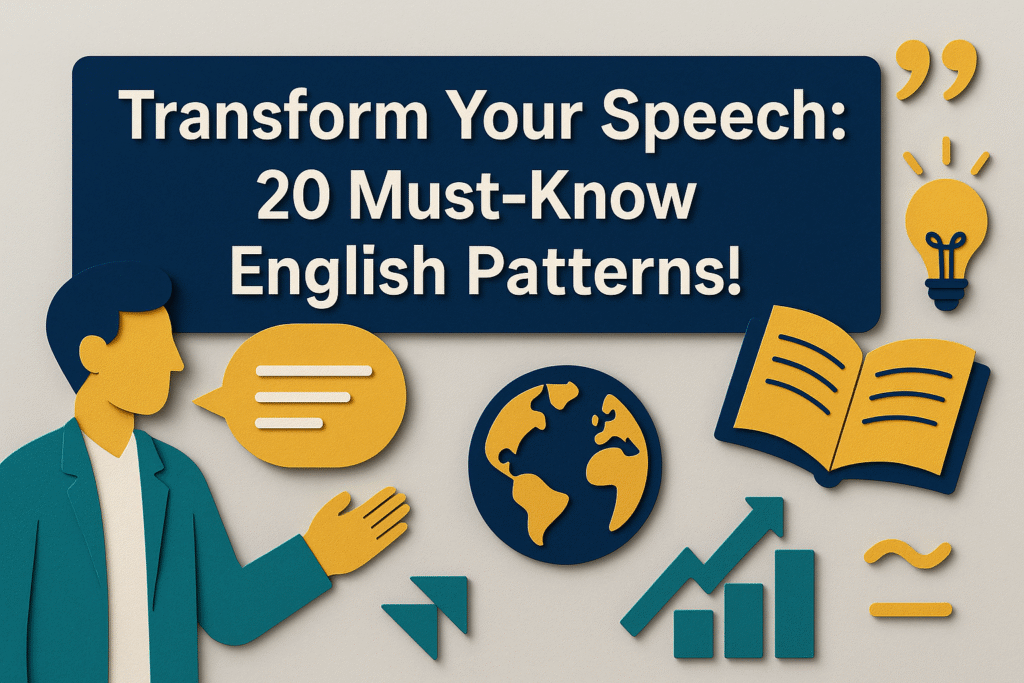Transform Your Speech: 20 Must-Know English Speaking Patterns - All ...