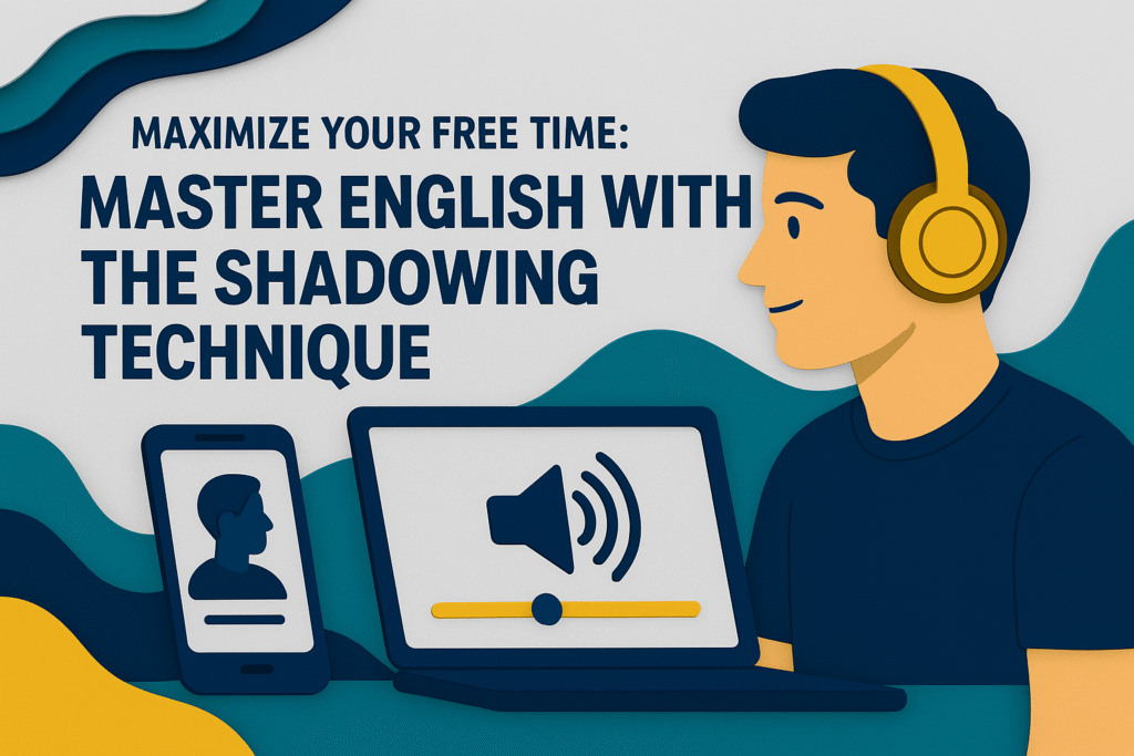 Master English with the Shadowing Technique for English Practice - All About English Mastery