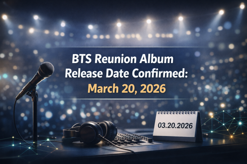 BTS reunion album release date confirmed for March 20, 2026 - All About ...