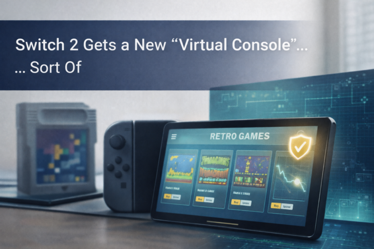 Switch 2 Gets a New “Virtual Console”… Sort Of - All About English Mastery