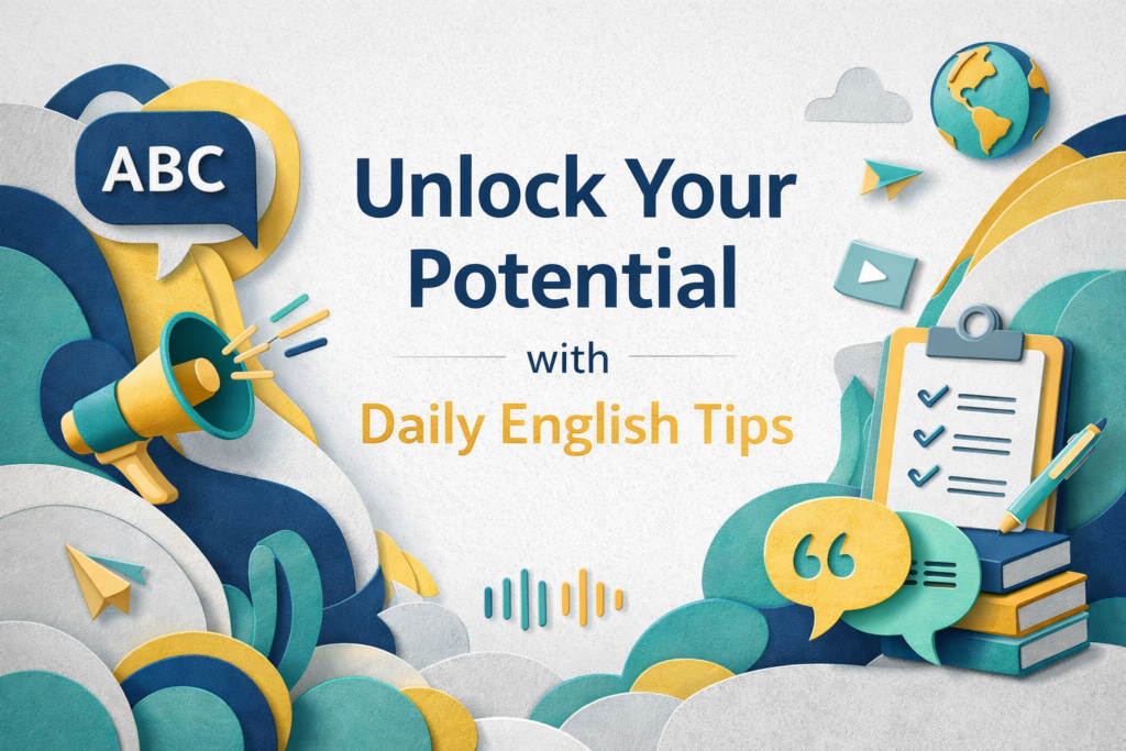 Unlock Your Potential with Daily English Tips for Busy Professionals ...